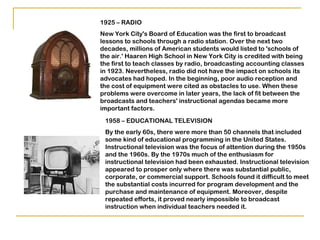 History of education technology | PPT