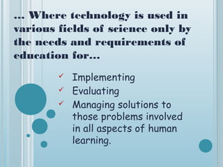 History of education technology | PPT
