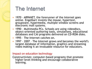 History of education technology daniela morrone | PPT