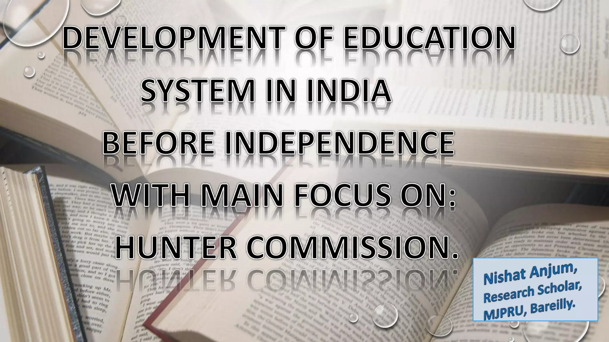 HUNTER COMMISSION | PPT