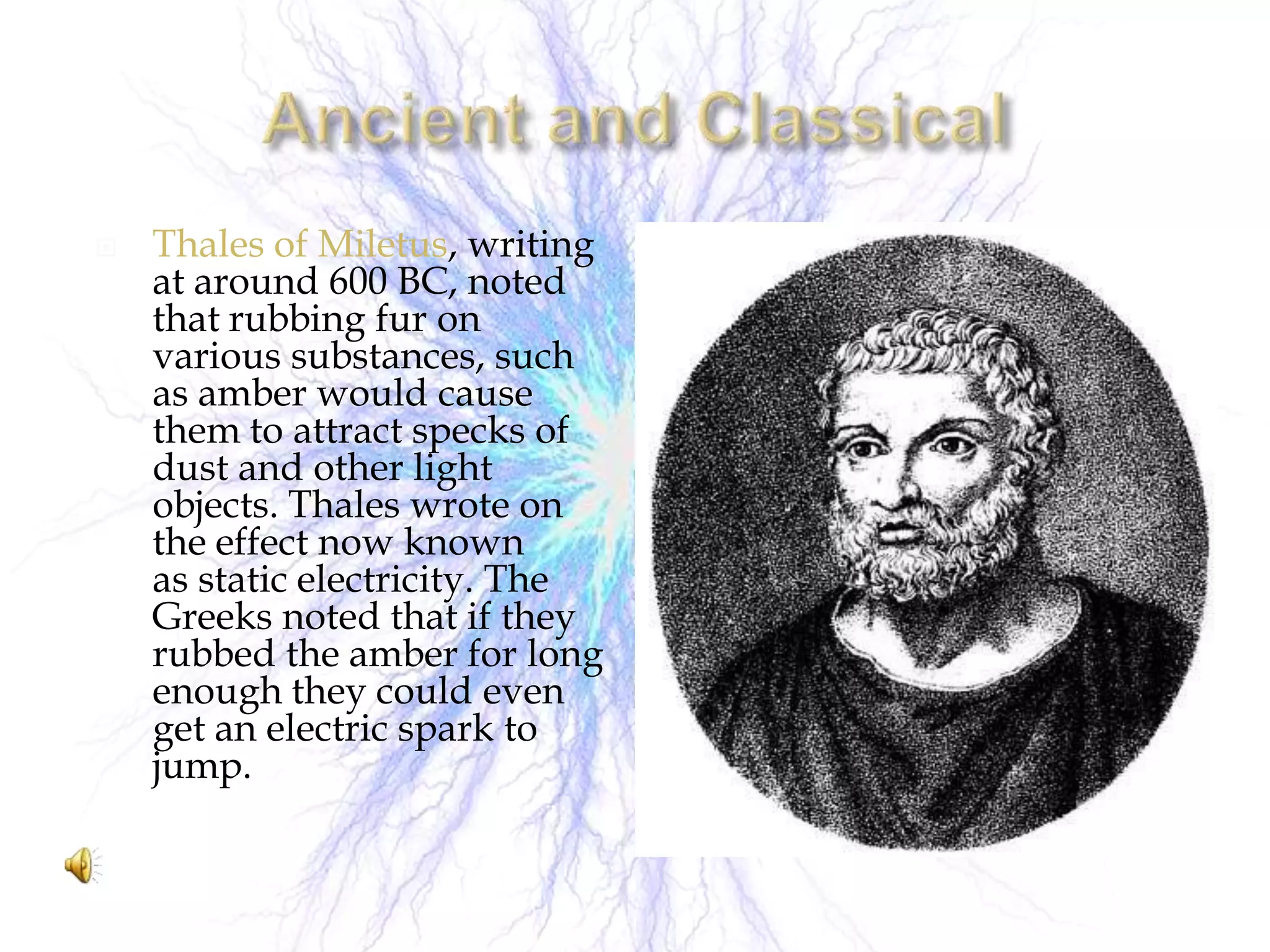 History of electricity | PPTX