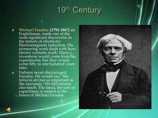 History of electricity | PPTX