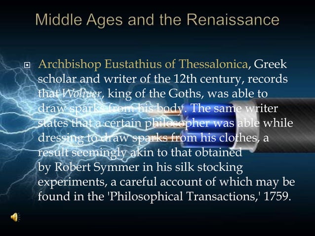 History of electricity | PPTX | Physics | Science