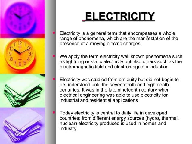 History of electricity | PPT