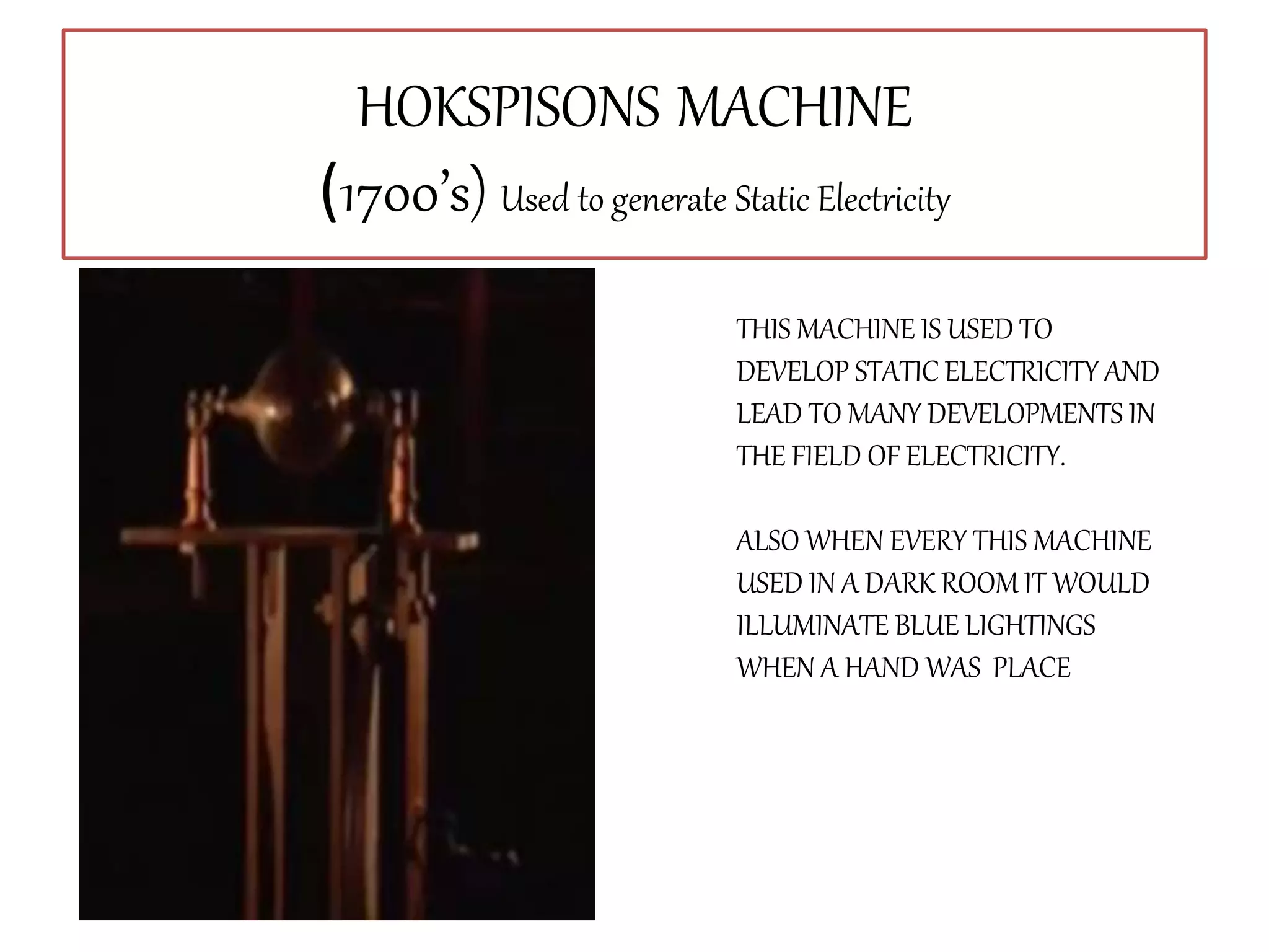 History of electricity | PPTX
