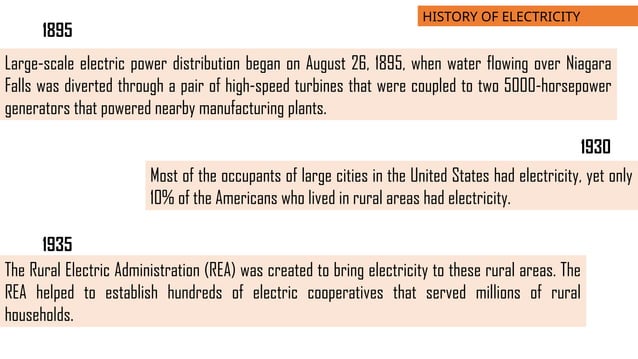 HISTORY OF ELECTRICITY ENGINEERING UTILITIES ELECTRICAL THEORY.pptx