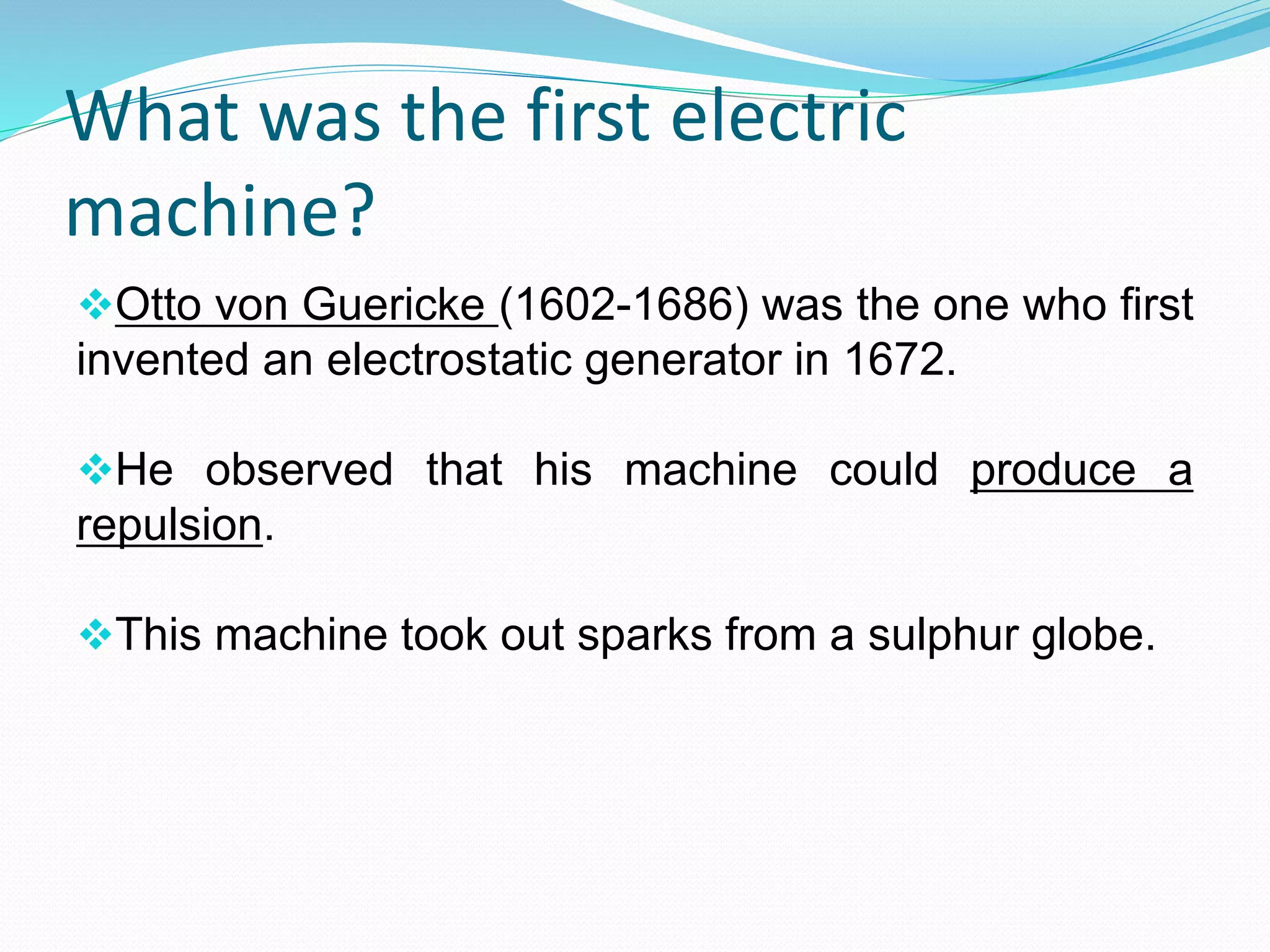 History of electricity | PPT