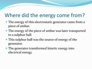 History of electricity | PPTX
