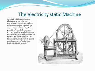 History of electricity | PPTX
