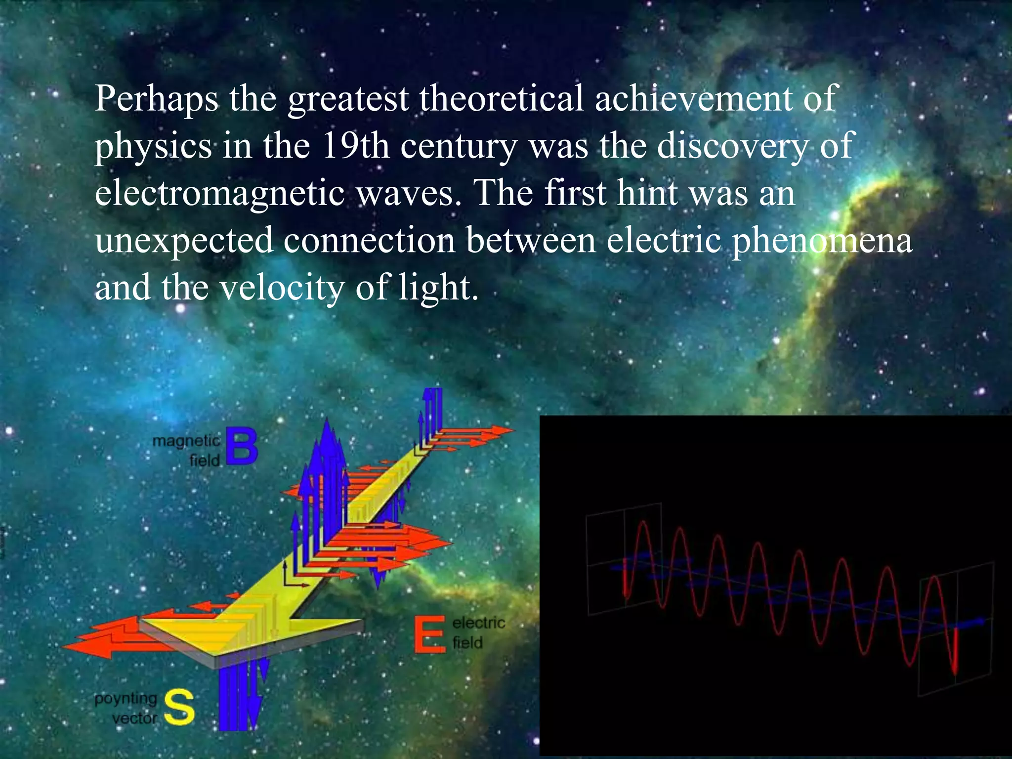 History of electromagnetic wave’s discovery | PPTX