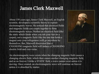 History of electromagnetic wave’s discovery | PPTX