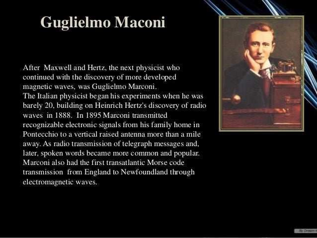 History of electromagnetic wave’s discovery