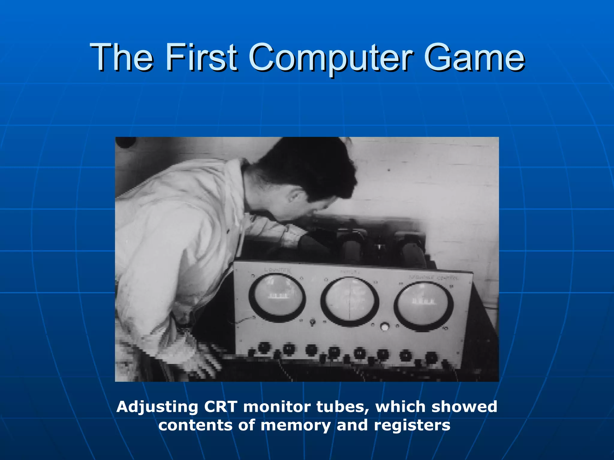 History Of Electronic Game Design | PPT