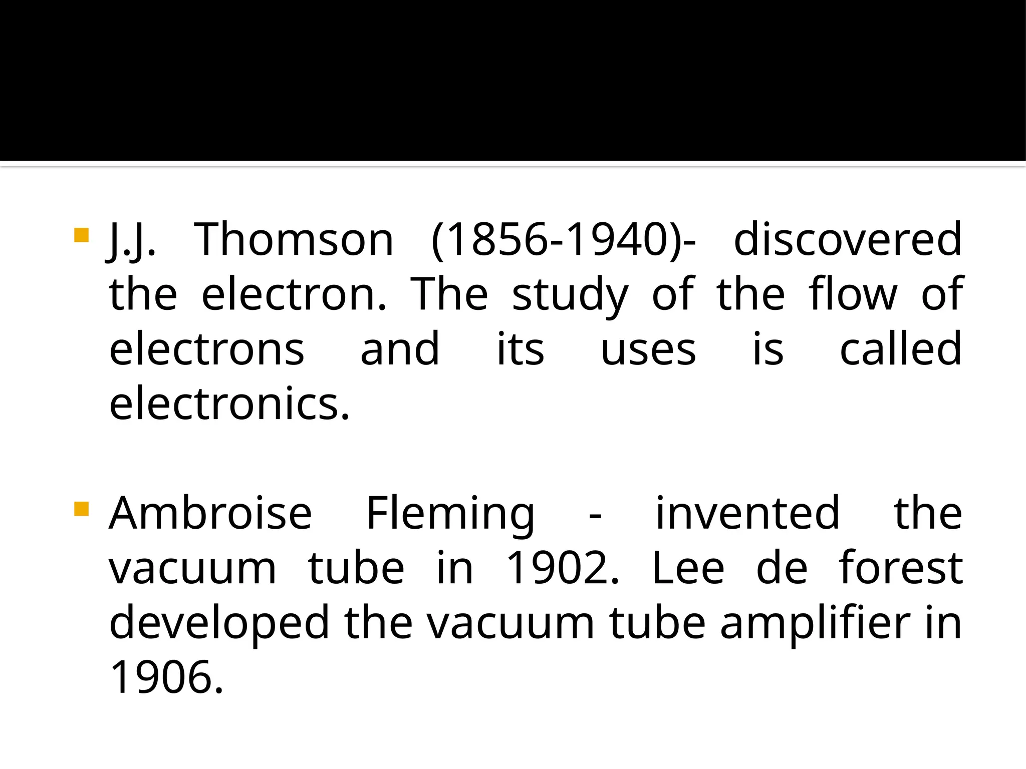 HISTORY OF ELECTRONICS.pptx all about electronics | PPTX