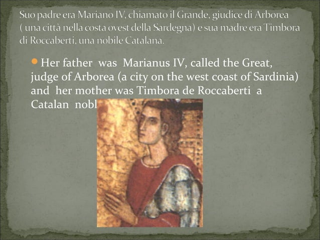 History of eleonora d’arborea | PPT | Birds | Pets