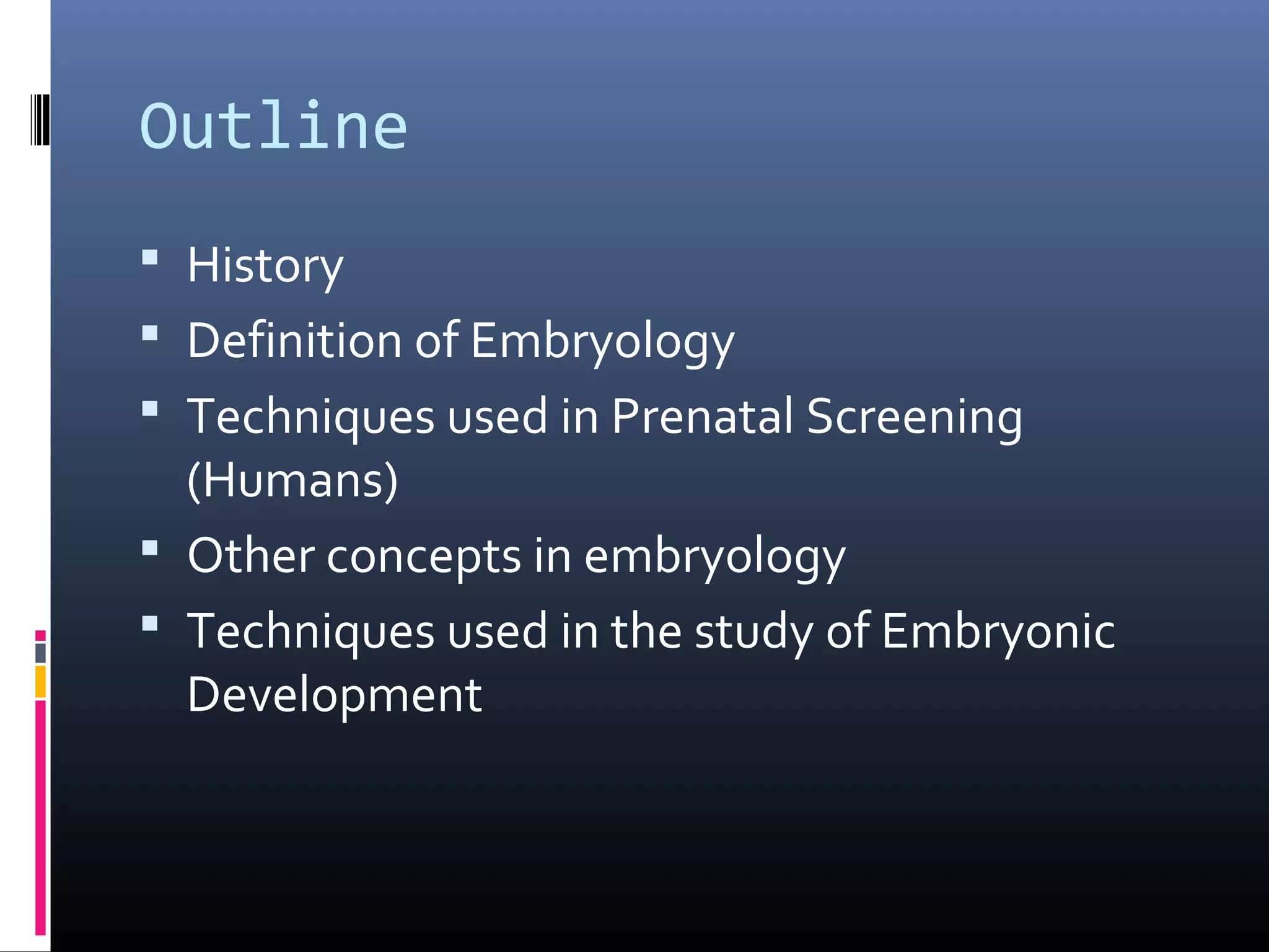 History of embryology | PPT