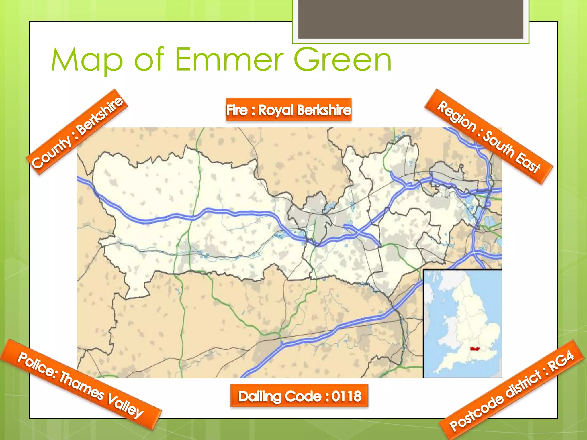 History of emmer green | PPSX