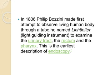 History of endoscopy ALEXEA by prof/ Ahmed Ellakanypptx | PPTX