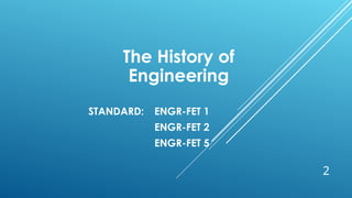 History of engineering upadted.pptfdgdgfdssgfgfs | PPT