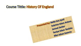 History of england | PPTX