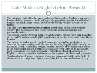 History of english | PPT