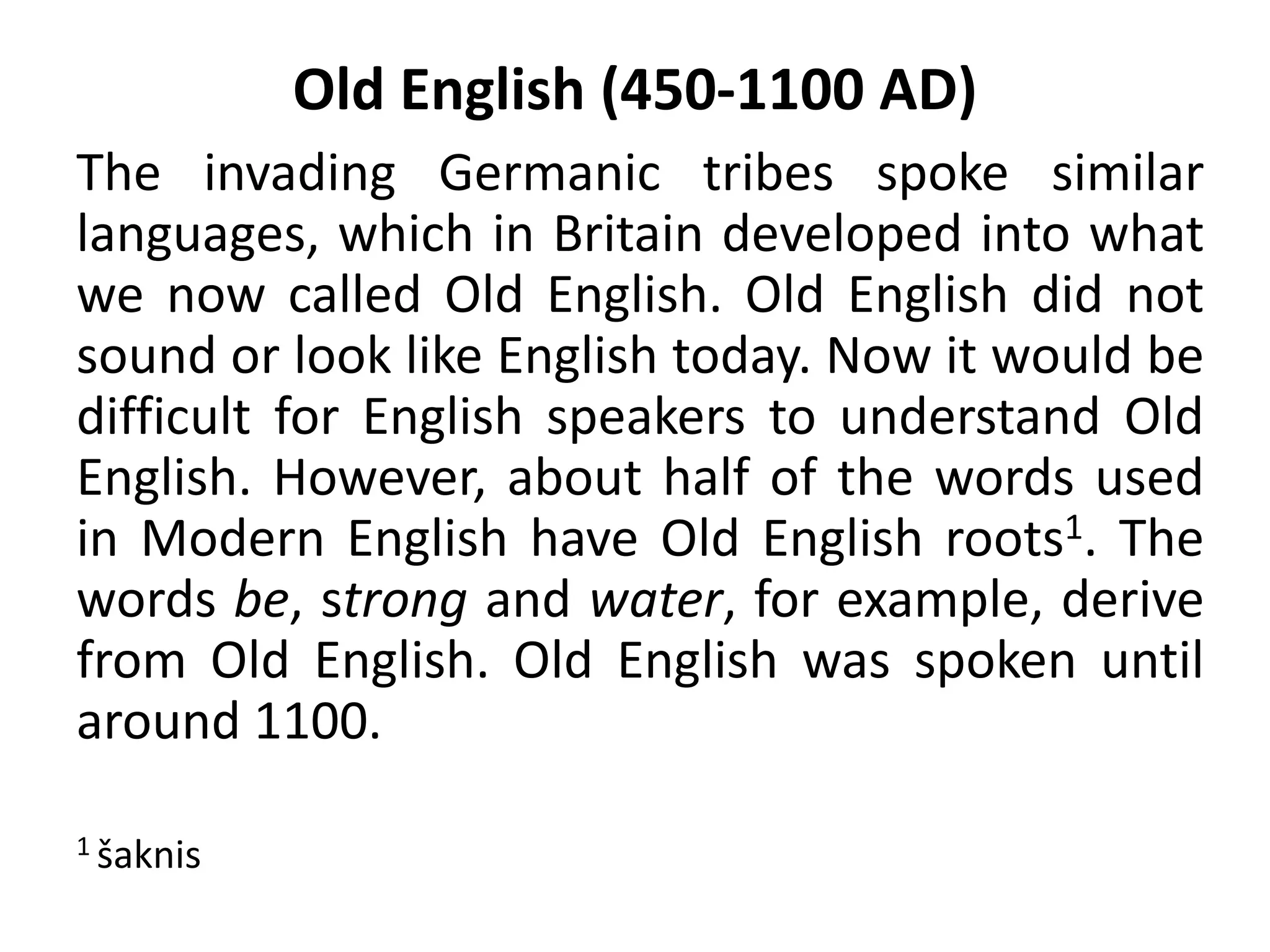 History of England | PPTX