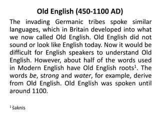 History of England | PPTX