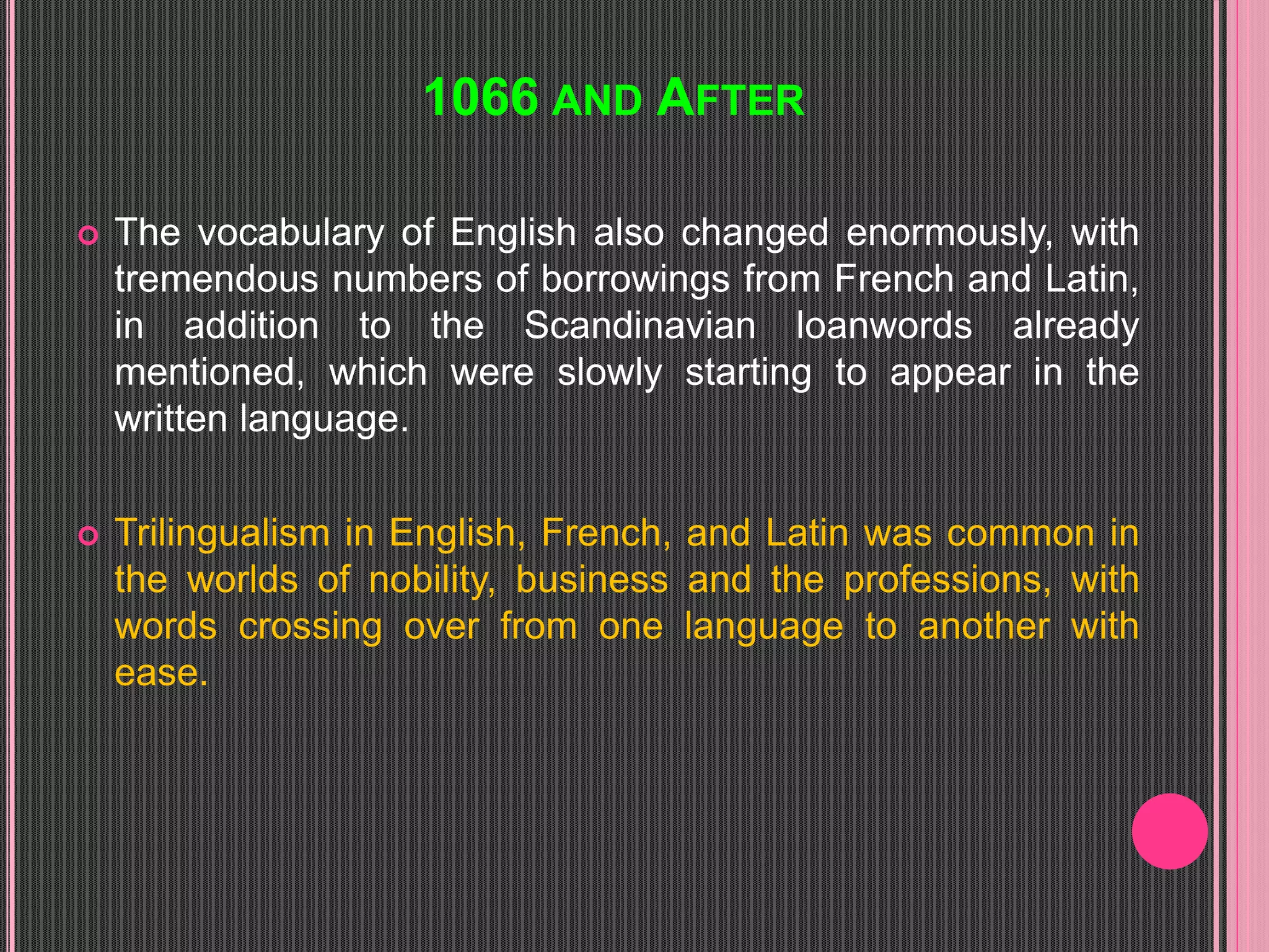 History of English | PPTX