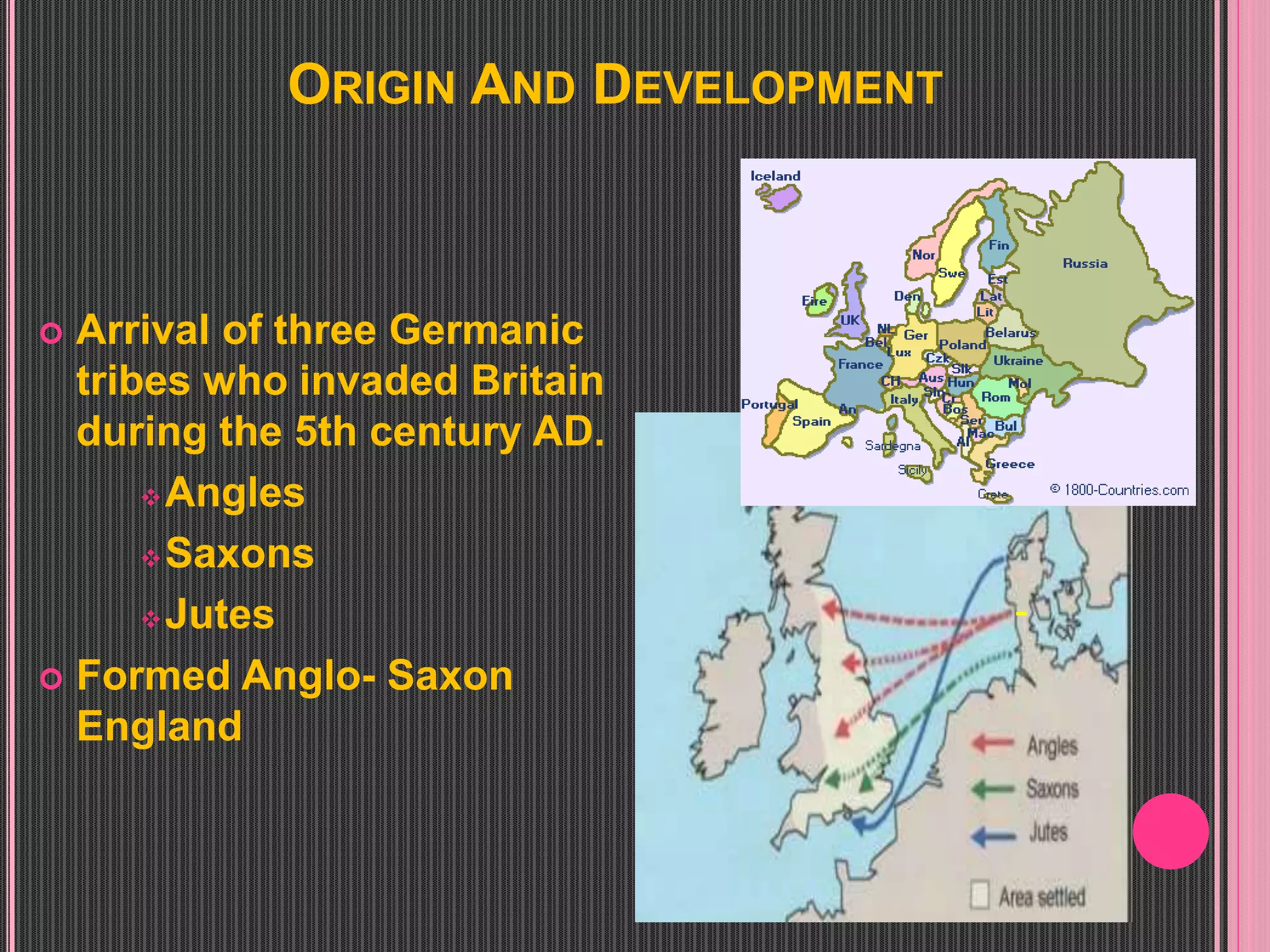 History of English | PPTX