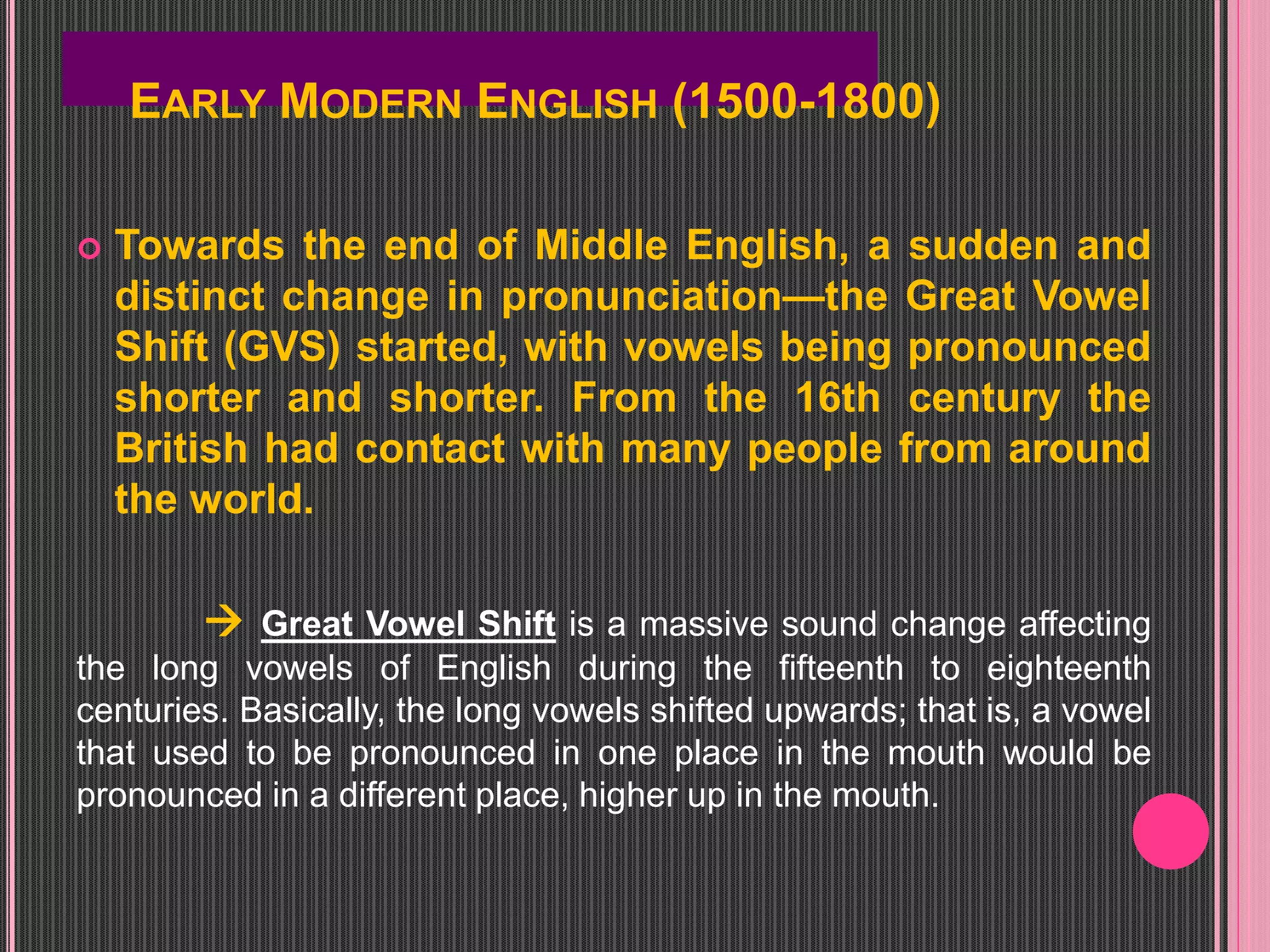 History of English | PPTX