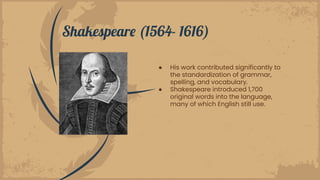 History of english | PPT