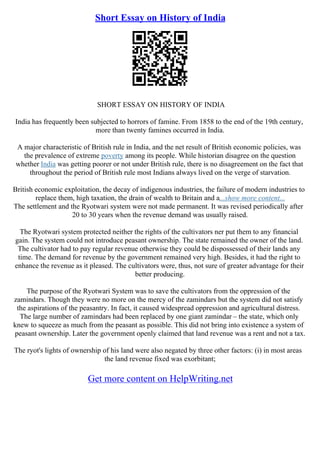 History Of English Essay | PDF