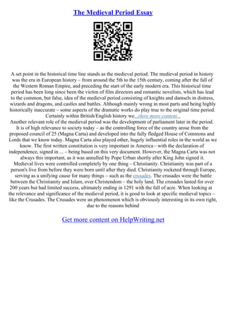 History Of English Essay | PDF