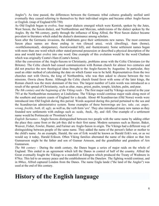 History of english language | PDF
