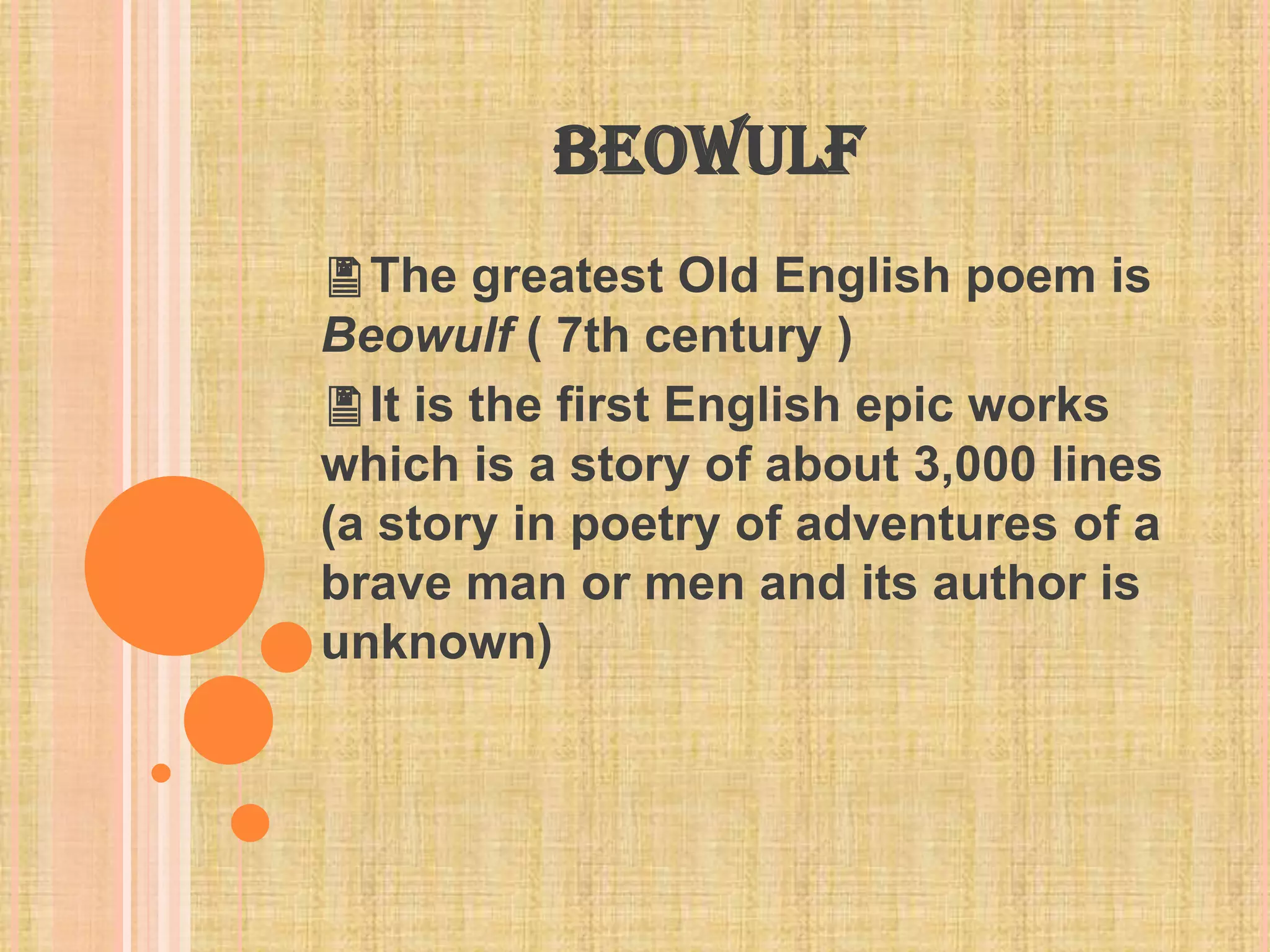 History of english language | PPTX