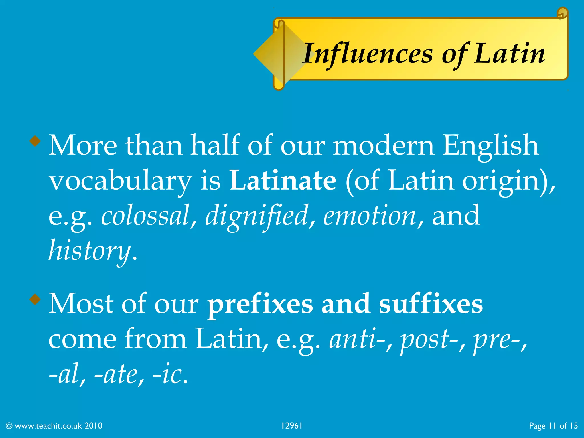 History of English Language | PPT
