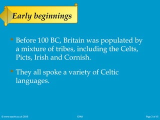 History of English Language | PPT