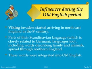 History of English Language | PPT