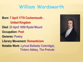 History of english literature | PPT