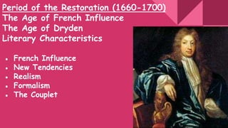 History of english literature | PPTX