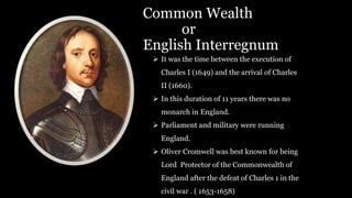 Brief Introduction to The Restoration age,History of English Literature ...