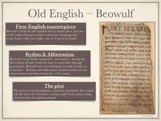 History of english literature 14 15 final kopia | PDF