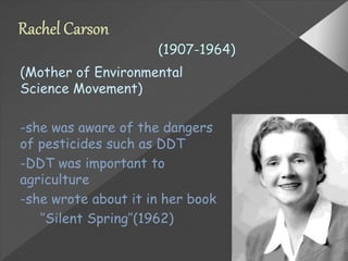 History of environmental sciences | PPTX