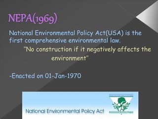 History of environmental sciences | PPTX