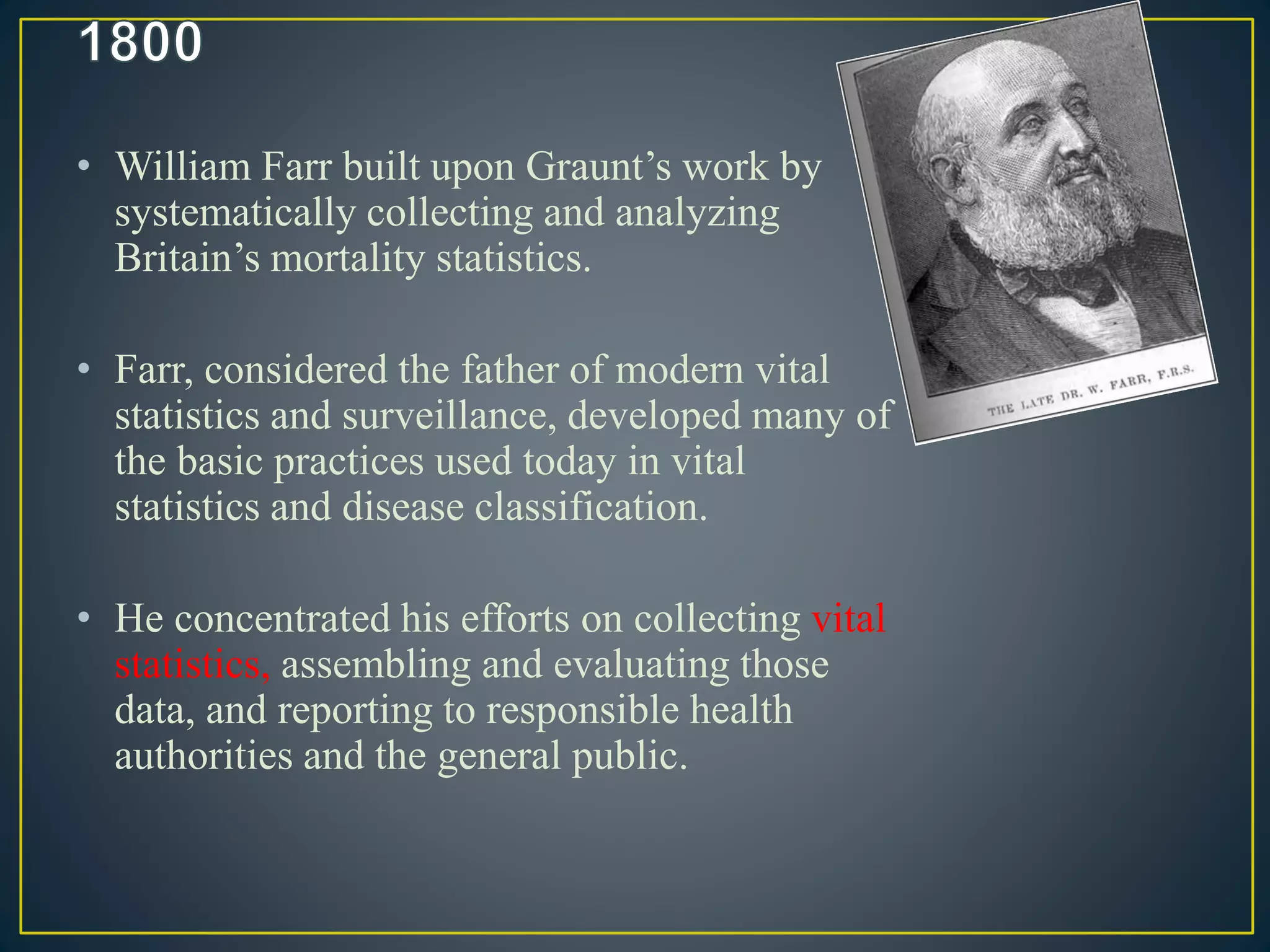 History of epidemiology | PPTX