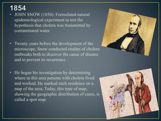 History of epidemiology | PPTX