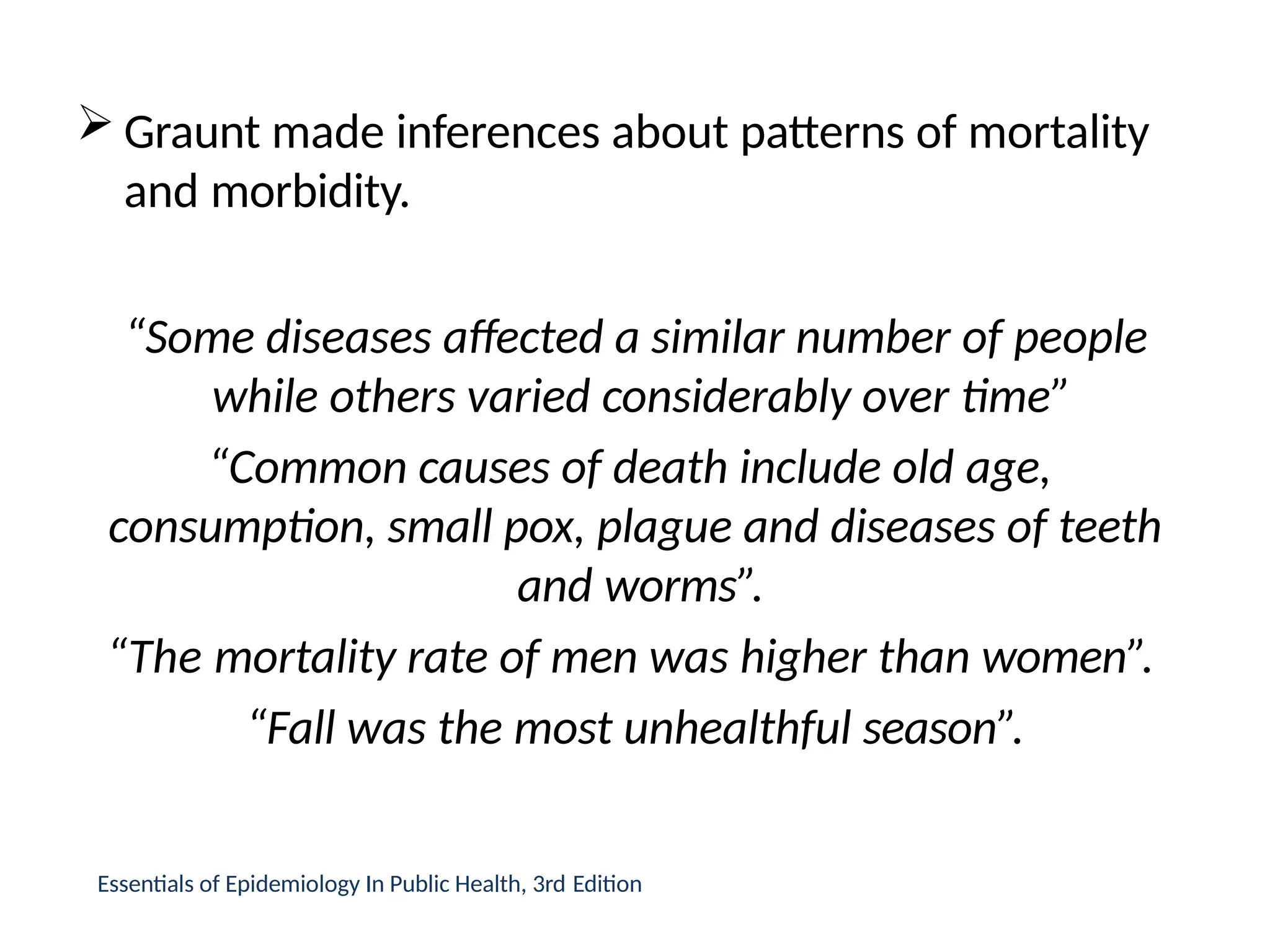 History of Epidemiology in public health study | PPTX