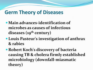 History of epidemiology (2) | PPT | Infectious Diseases | Diseases and Conditions