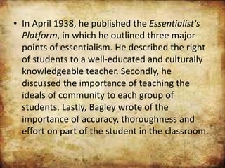 History of essentialism | PPTX