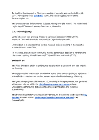 History of Ethereum.docx